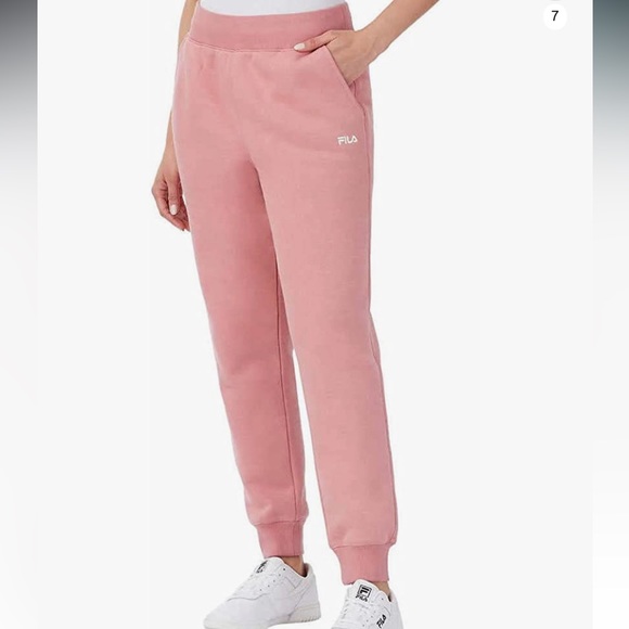 Fila | Pants & Jumpsuits | Fila Heavyweight Jogger Pant Baby Pink ...